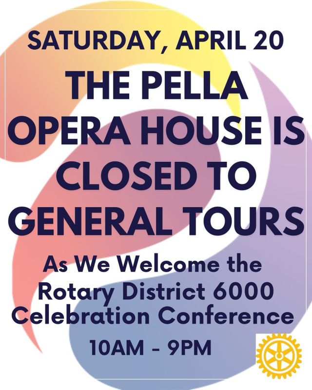 Request Rental Information | Pella Opera House